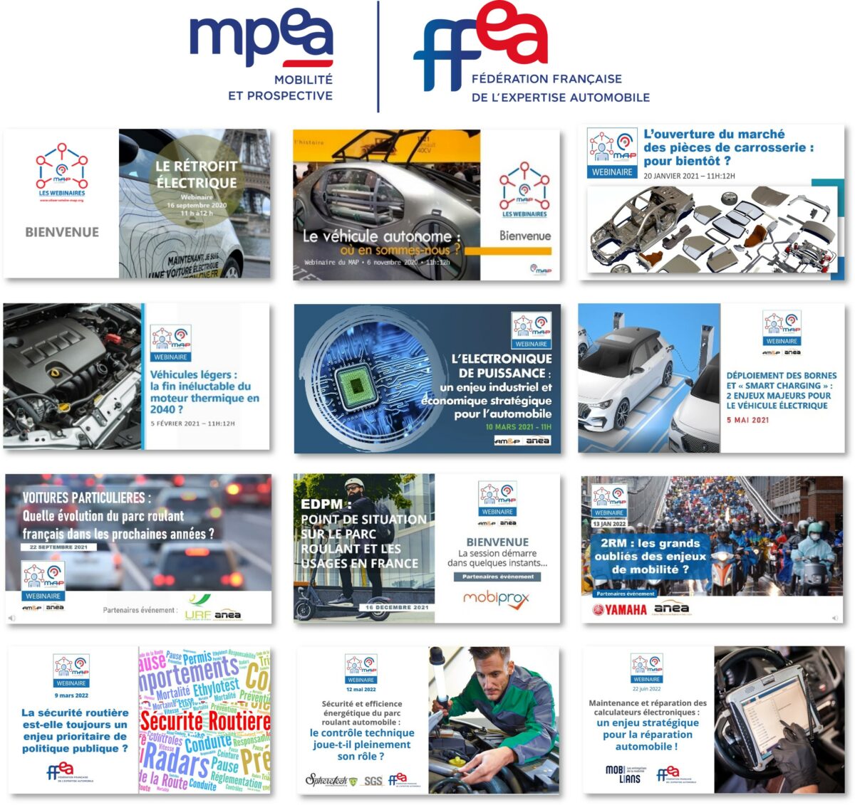 La collection vidéo des webinaires du MAP | FFEA