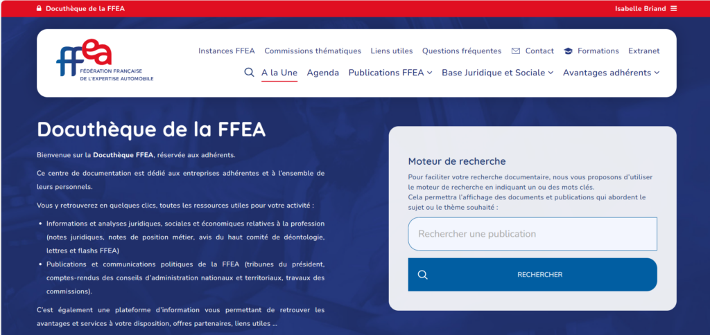 Lancement de la Docuthèque FFEA, la nouvelle plateforme documentaire à ...